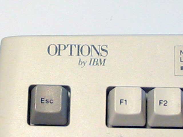 1994 Options by IBM model M15 (ergonomic) 13H6689 27 SEP 94 ...