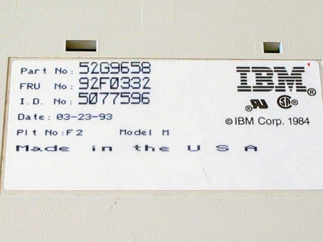 1993 model M custom keyboard Photoshop keys 03-23-93 – ClickyKeyboards